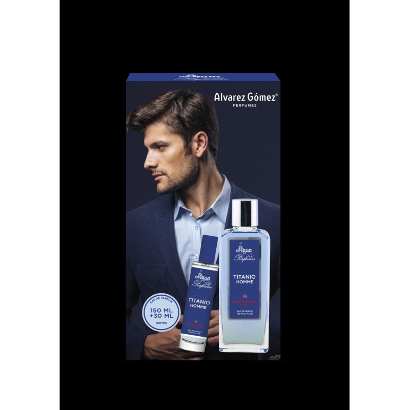 Alvarez Gómez Alv Gomez Agua De Perfume Homme Edp 150ml 30ml Titanio Sets