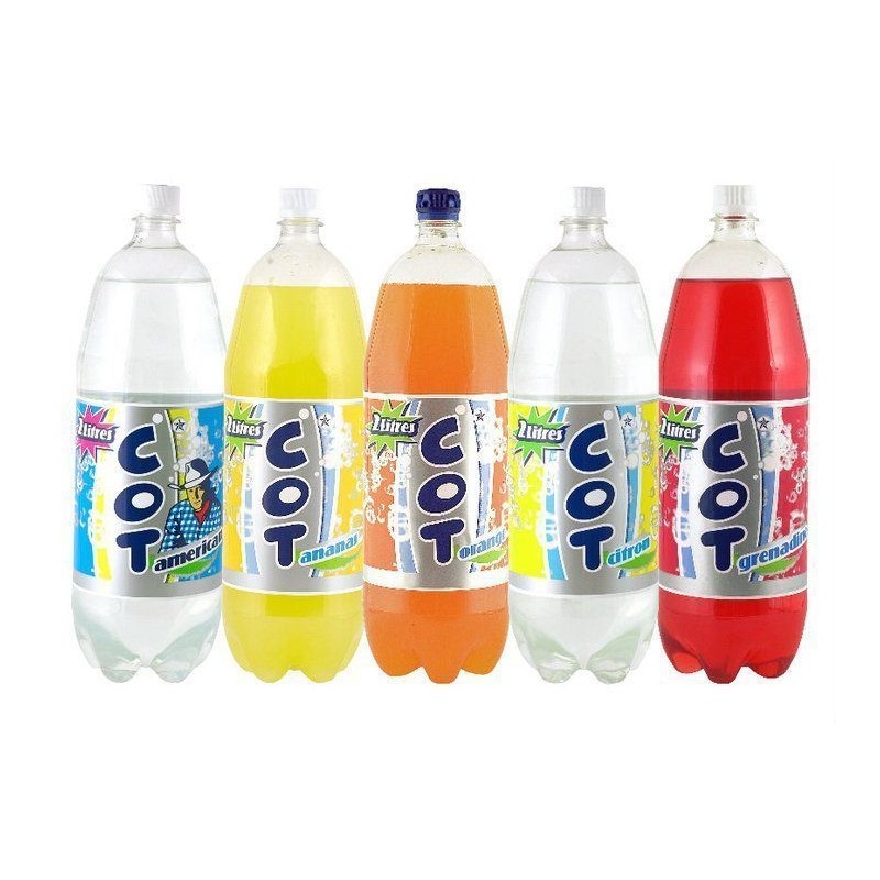 Limonade Cot Grenadine 33 cl - colis letchis - Produit la Reunion
